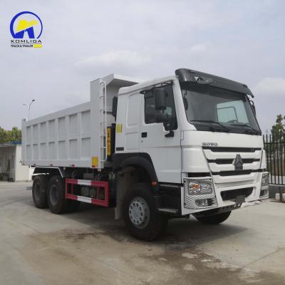 Cina Bianco HOWO Usato 371HP 375HP 10 pneumatici camion tipper per la costruzione di strade in vendita