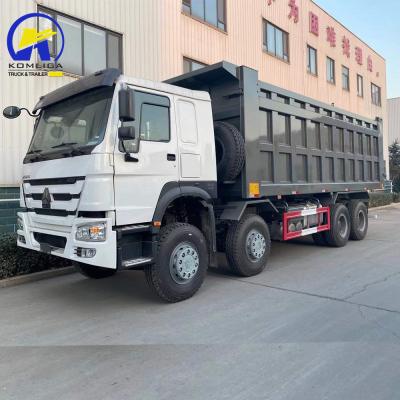 中国 Sinotruk HOWO 12ホイール 8X4 ダンプトラック 40t ターパートラック LHD/Rhd ドライブホイール 販売のため