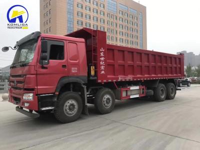 Китай / Подержанный 8X4 12 колесный Sinotruk HOWO наклона грузовик DOT Сертифицированный и индивидуальный запрос продается