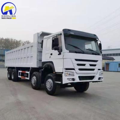 Китай Подержанный Sinotruck HOWO 8X4 371HP 375HP 12-колесные машины 40-50тонны продается