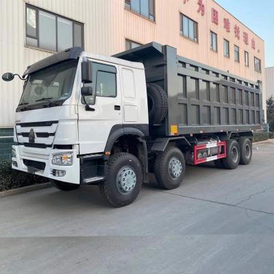 Cina Modello 2019 Sinotruk HOWO Usato 8X4 12 ruote Dump Truck Zf8118 Sistema di sterzo e secchio in vendita