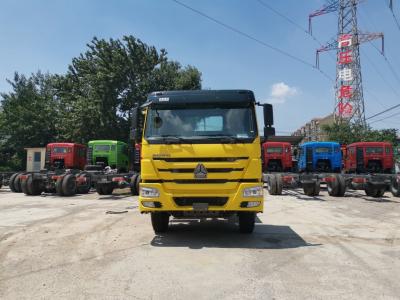 China 6X4 Diesel sleep gebruikte trekkertruck van Sinotruk HOWO met snelheidsverhouding 5.45 Te koop