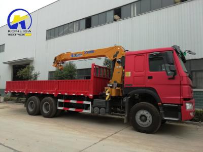 Cina Camioncino di benzina da 300 litri Sinotruck HOWO 6X4 Camioncino montato 12 tonnellate 16 tonnellate Gru per la costruzione in vendita