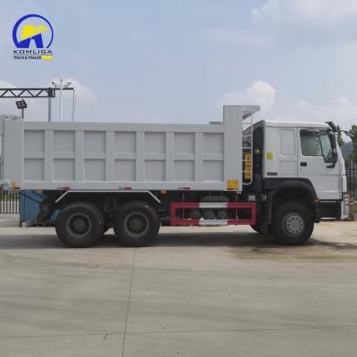 Cina Durabile HOWO 10 ruote 30t tipper truck con motore di sollevamento anteriore Wd615.47.D12.42 in vendita