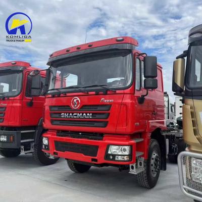 中国 前軸 9トンの負荷容量 使用済みシャックマンF3000 6X4 ディーゼルプライムムーバー トラクタートラック 販売のため