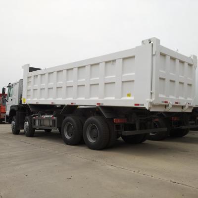 中国 Sinotruk HOWO 30cbm 8*4 12 タイヤ ダンプ トラック Zf8118 ステアリング システム付き トラック 販売のため