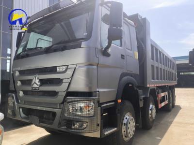 中国 ステアリングシステム Zf8118 HOWO 8X4 12ホイール イエロー Rhd LHD 40トン 60トン ターパーダンプトラック 販売のため