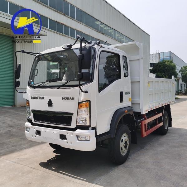 Quality 4-6L Engine Capacity 4X2 Drive Wheel Chinese HOWO Mini Dumper Truck in Market for sale