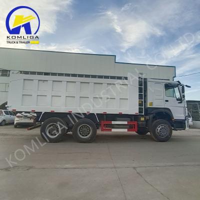 中国 8500*2500*3400mm Sinotruk HOWO ダンプトラック ラジアルタイヤ設計とオリジナルエンジン 販売のため