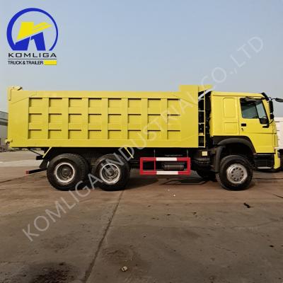 中国 16tons 負荷容量 2020年にGood と使用された HOWO ティッパートラック 販売のため