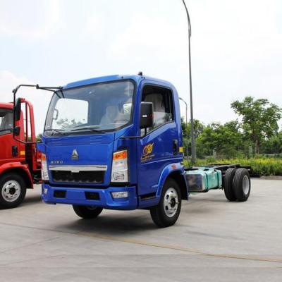 中国 3tons 4X2 5tons 軽量ダンパー ダンプトラック ミニティパー ホワイトタイヤ認証 販売のため