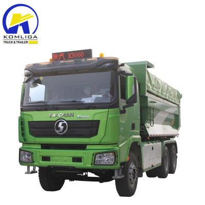 Cina Motore di seconda mano 8L Capacità di sollevamento frontale stile Shacman 8X4 12 ruote Dump Truck in vendita