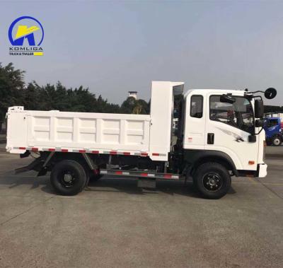 Cina Pneumatici senza tubi Diesel 5-10t 4X2 HOWO Mini Truck Dump Cargo Truck per la produzione in vendita