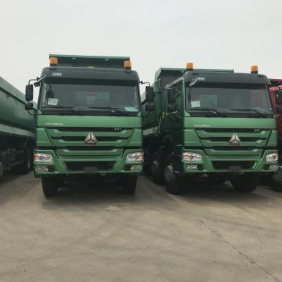 Cina Sinotruk 8X4 12 ruote 50 tonnellate HOWO Tipper Used Dump Truck con opzione di personalizzazione in vendita