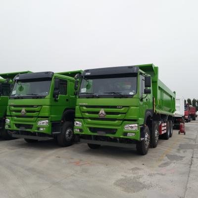 Cina Sinotruk 8X4 12 ruote 50 tonnellate HOWO Tipper Used Dump Truck con opzione di personalizzazione in vendita