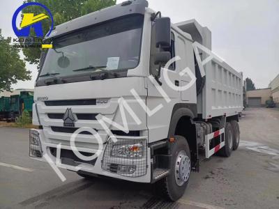 Cina Sinotruck usato HOWO 6X4 371HP tipper dumper con asse anteriore 9 tonnellate di capacità di carico in vendita