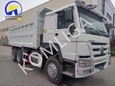 Cina Sinotruck usato HOWO 6X4 371HP tipper dumper con asse anteriore 9 tonnellate di capacità di carico in vendita