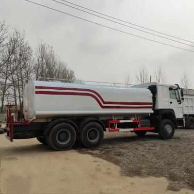 China Used Water Truck 5000 Gallon Water Tank Truck Water Sprinkling Truck 10350x2490x3540mm for sale