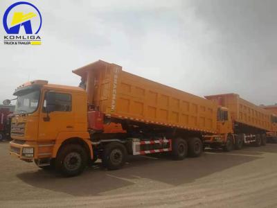 China Radial Tire Design Shacman 6X4 10 Wheeler 371HP Mining Tipper Dumper Truck with Tires for sale