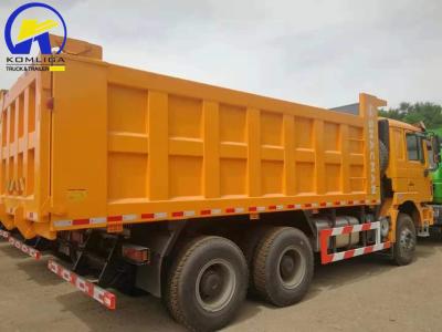 China Radial Tire Design Shacman 6X4 10 Wheeler 371HP Mining Tipper Dumper Truck with Tires for sale