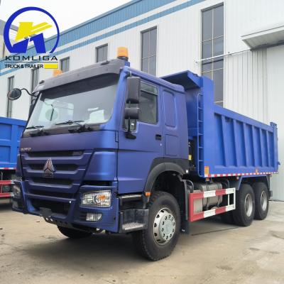 China 21-30t Load Capacity Used Dump Truck Good Condition 6X4 3 Axle 10 Wheels Sinotruk HOWO for sale