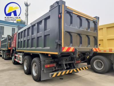 China Laag rijden 6X4 20-30 ton Zwaar werk 3 as 10 wielen Sinotruk HOWO Gebruikte dumptruck Te koop