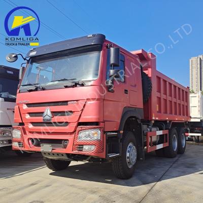 Cina Sistema di sterzo Zf8118 6X4 20-30 tonnellate Pesante 3 assi 10 ruote Sinotruk HOWO Dump truck in vendita