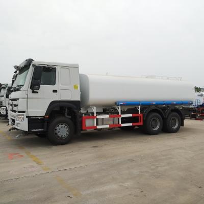 China 6×4 aandrijving Sinotruk HOWO Drinkwatertank Gebruikte watertruck voor de bouw Te koop