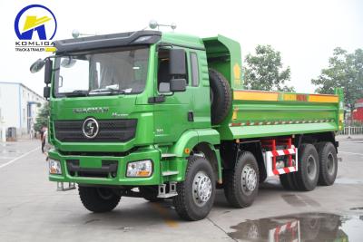 China 6X4 Shacman M3000 F3000 371HP 380HP 400HP 430HP 10 rodas em forma de U camião de lixo usado à venda
