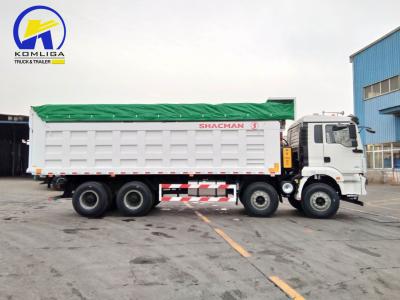 Cina Potenza 351-450 CV Shacman M3000 H3000 8X4 12 ruote Tripper Truck Usato Dump Truck in vendita