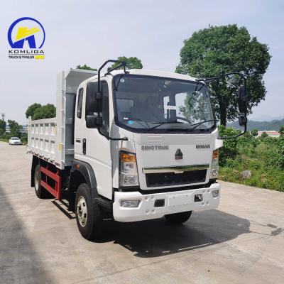 Cina Progettazione di pneumatici radiali 2024 Sinotruk HOWO 4X2 Mini Dump Truck con una cabina a letto e aria condizionata in vendita