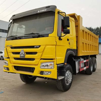 China 375 HP Usado HOWO Sinotruk camião de descarga em bom estado 6X4 assentos ≤5 Euro 2 à venda