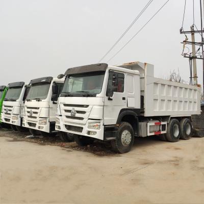 China Used Dump Truck Manual Transmission One Sleeper with A/C Cab Affordable Secondhand for sale