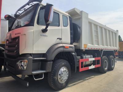 China Estilo de elevação frontal HOWO 10 Pneus 20cbm 6X4 Dumptruck com transmissão manual à venda