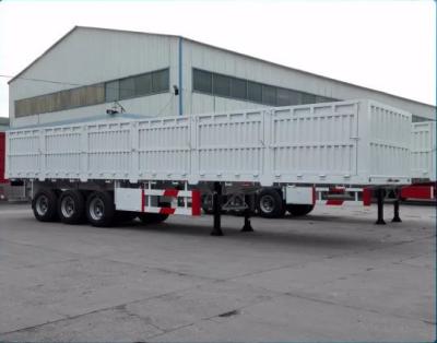 Cina 3 assi 40 piedi di parete laterale di semi-camion a grossa carica pannelli di rimorchio con sospensione meccanica in vendita