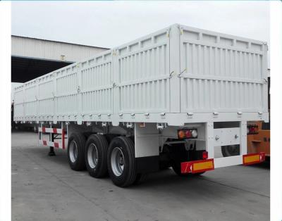 Cina 3 assi 40 piedi di parete laterale di semi-camion a grossa carica pannelli di rimorchio con sospensione meccanica in vendita