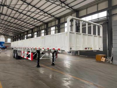 China 3 eixos caminhão de parede lateral caminhão semi-reboque com e Tare peso de aproximadamente 6,7 T à venda