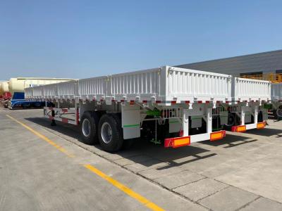 China 3 Axles Side Wall Truck Semi Trailer Truck with and Tare Weight of Approx. 6.7 T for sale