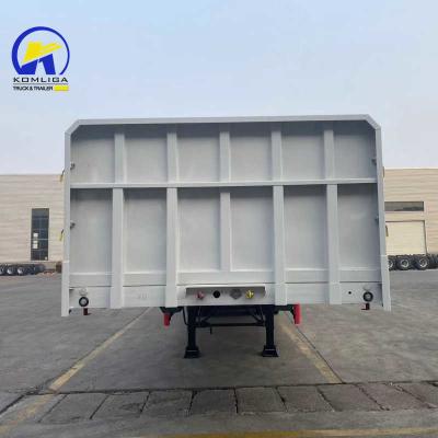 Cina 50 60 tonnellate di semirimorchio a parete laterale con valvola Wabco e numero di pneumatici 12 al massimo in vendita