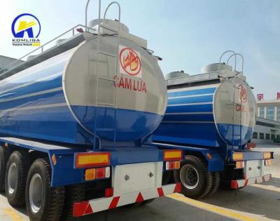 Cina Autodumping Sinotruk HOWO 50000 litri Serbatoio di carburante Semi rimorchio con numero di pneumatici 12 in vendita