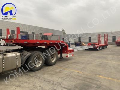 Cina Classe pesante 100 tonnellate 6 assi 8 assi semirimorchio staccabile 12500*2500*1650mm in vendita