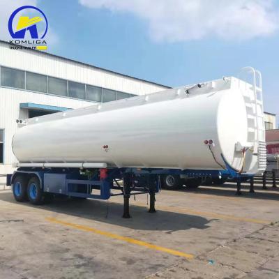 Cina Suspensione meccanica 3 assi 40000L/42000L/45000L Semi rimorchio di cisterna in lega di alluminio in vendita