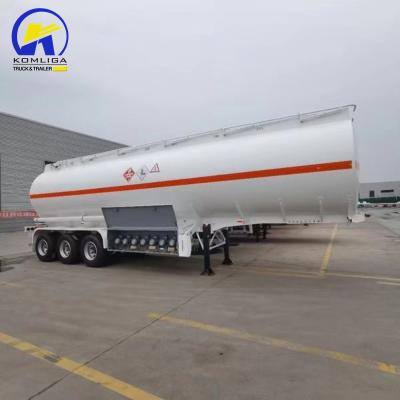 中国 3軸 40000L 燃料油 ガソリン 原油タンク 半トレーラー ブレーキシステム 販売のため