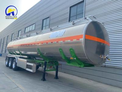 中国 1820mm トレーダー 2023 3軸 45000L リッター アルミ合金 油タンク 燃料タンカー 半トレーラー 販売のため