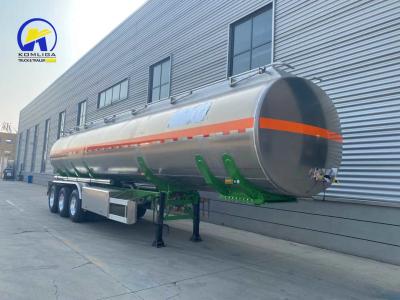 中国 1820mm トレーダー 2023 3軸 45000L リッター アルミ合金 油タンク 燃料タンカー 半トレーラー 販売のため