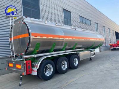 中国 1820mm トレーダー 2023 3軸 45000L リッター アルミ合金 油タンク 燃料タンカー 半トレーラー 販売のため