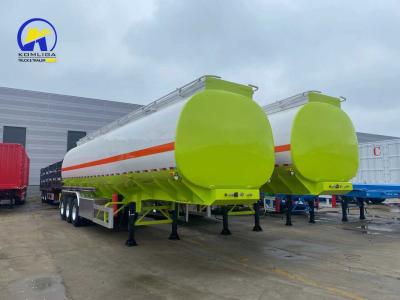 中国 11500×2500×3900mm 3 アクセル オイル/ディーゼル/原油タンク 1820mm トレーダー付きセミトレーラー 販売のため