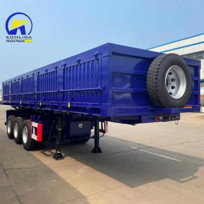 中国 一部ツールの箱 1m *0.5m *0.5m シノトラック重型トレーラー 3軸 80t 貨物半トレーラー 販売のため