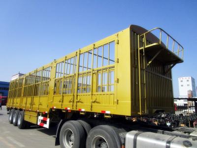 中国 鋼3軸40〜60トンのフェンスセミトレーラー 13000x2500x3900mmサイズ 販売のため