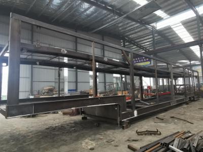 Cina Asia Centrale 12 pneumatici doppio ponte auto trasportatore rimorchio con 2 portatori di pneumatici di ricambio in vendita
